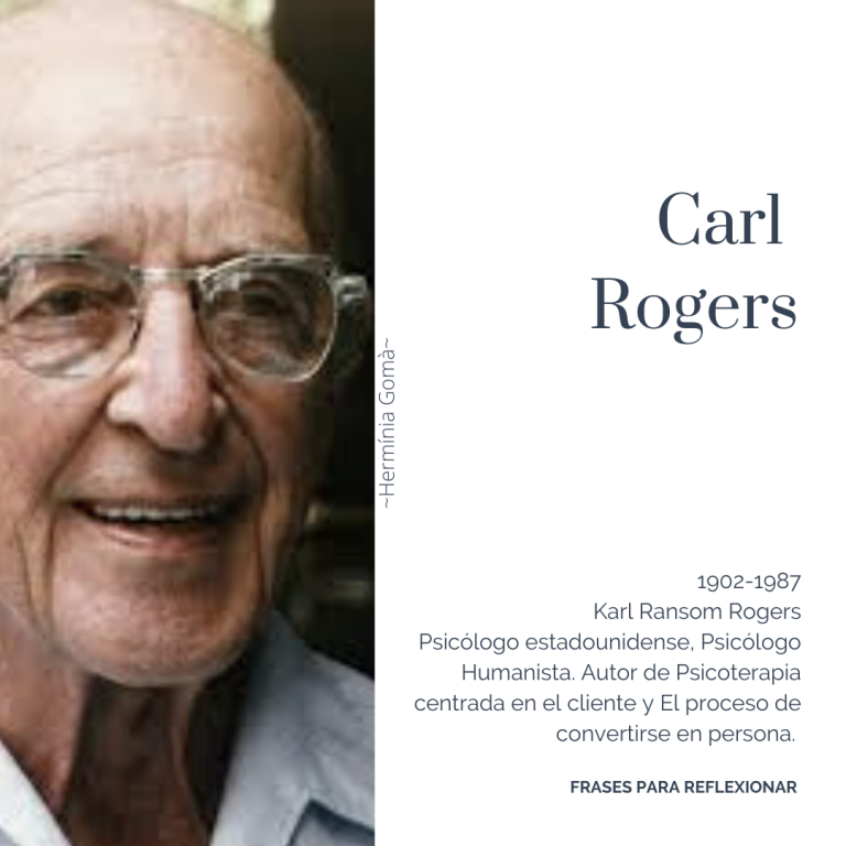 Carl Rogers en 15 aprendizajes y 9 frases – Hermínia Gomà